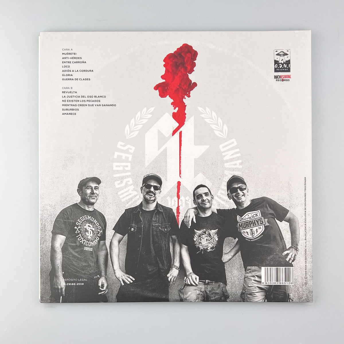 LP. Segismundo Toxicómano. Sangre Fácil – falsotecho